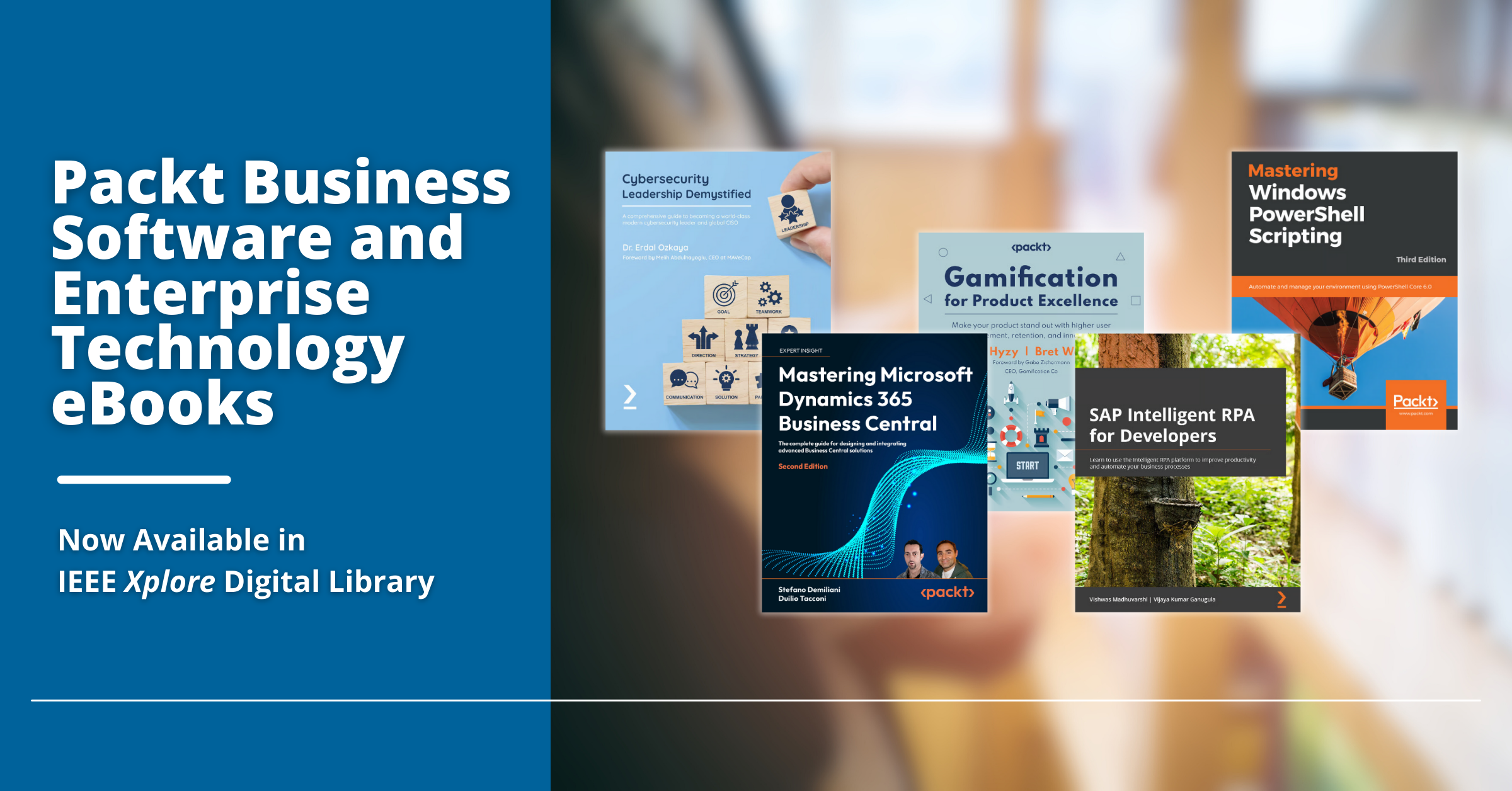New Packt Business Software and Enterprise Technology eBooks Library Now Available | Innovate